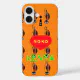 Create your own lovely Orange Xoxo iPhone Case | Zazzle
