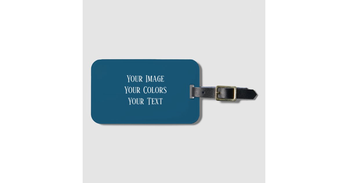 Create Your Own Luggage Tag | Zazzle
