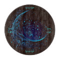 Create Your Own Magical Fligree Blue Moon Altar Cutting Board | Zazzle