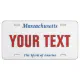 Create Your Own Massachusetts Custom License Plate | Zazzle