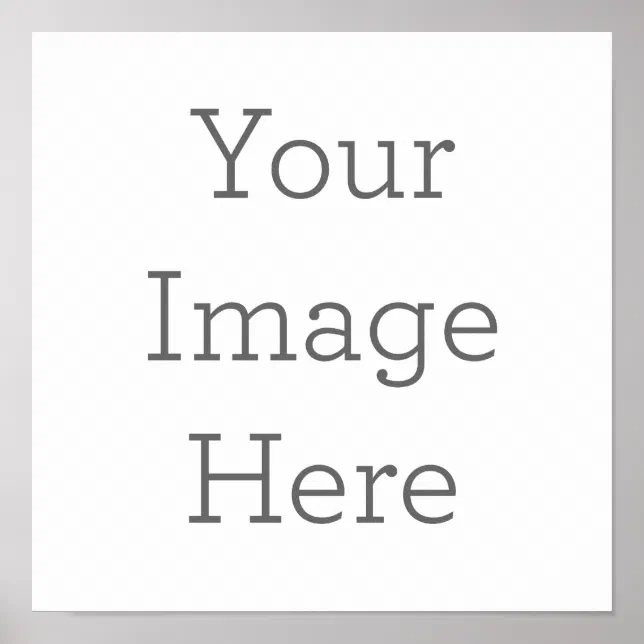 Create Your Own Matte Value Poster Print | Zazzle