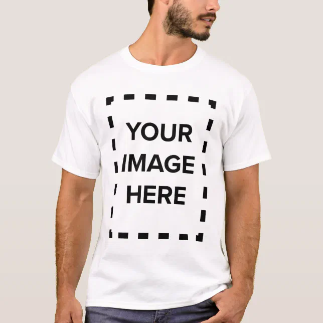 Create Your Own Men's Basic T-Shirt | Zazzle