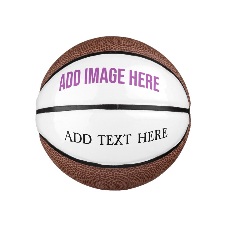 Create Your Own Mini Basketball | Zazzle