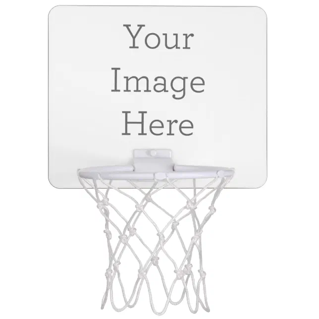 Create Your Own Mini Basketball Goal Mini Basketball Hoop | Zazzle