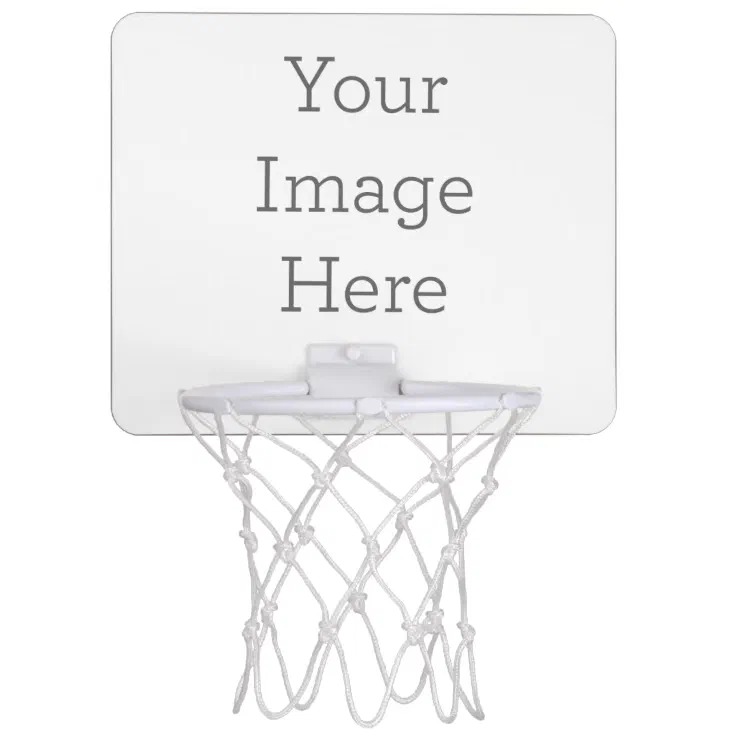 Create Your Own Mini Basketball Goal Mini Basketball Hoop | Zazzle