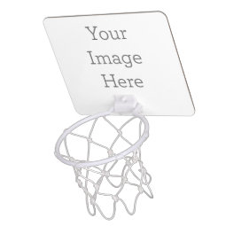 Create Your Own Mini Basketball Goal Mini Basketball Hoop | Zazzle
