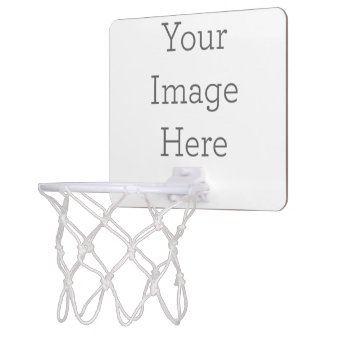 Create Your Own Mini Basketball Hoop | Zazzle