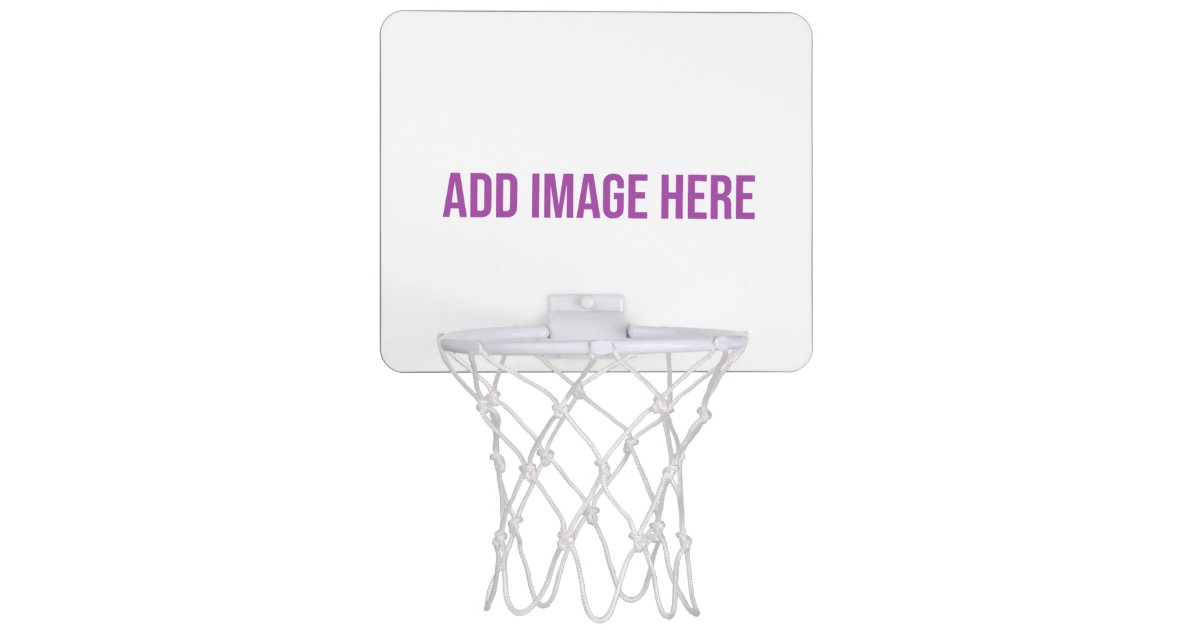 Create Your Own Mini Basketball Hoop | Zazzle