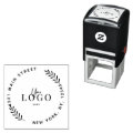 Create Your Own Modern Round Self-inking Stamp | Zazzle