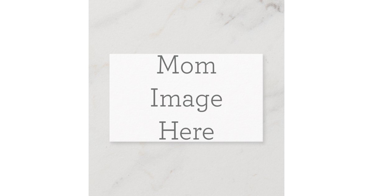 Create Your Own Mom Business Card | Zazzle