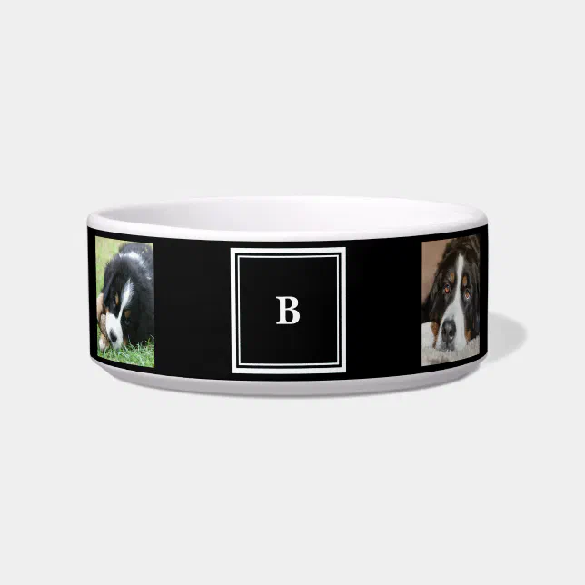 Create your own monogrammed photo bowl | Zazzle