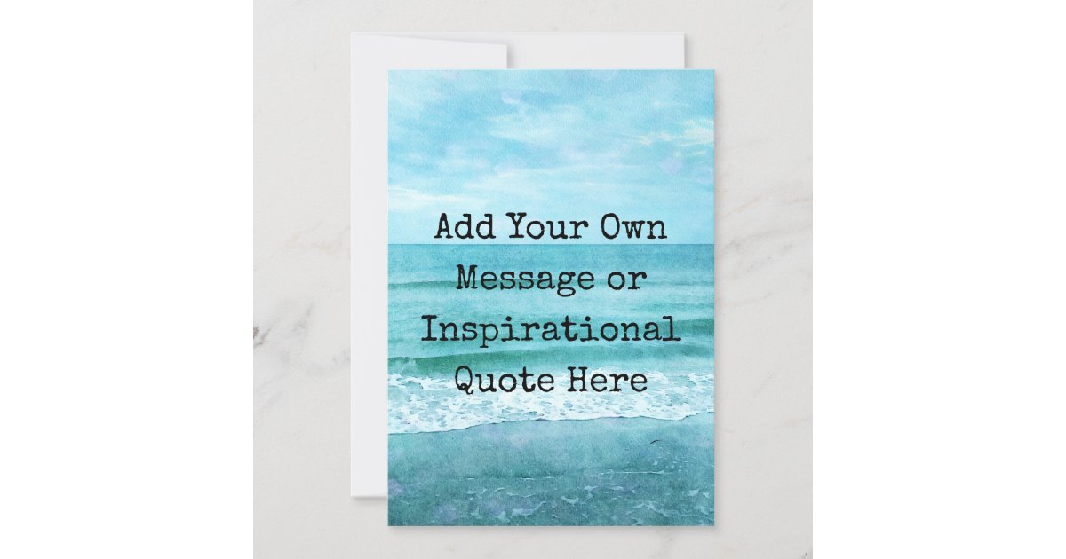 Create Your Own Motivational Inspirational Quote | Zazzle