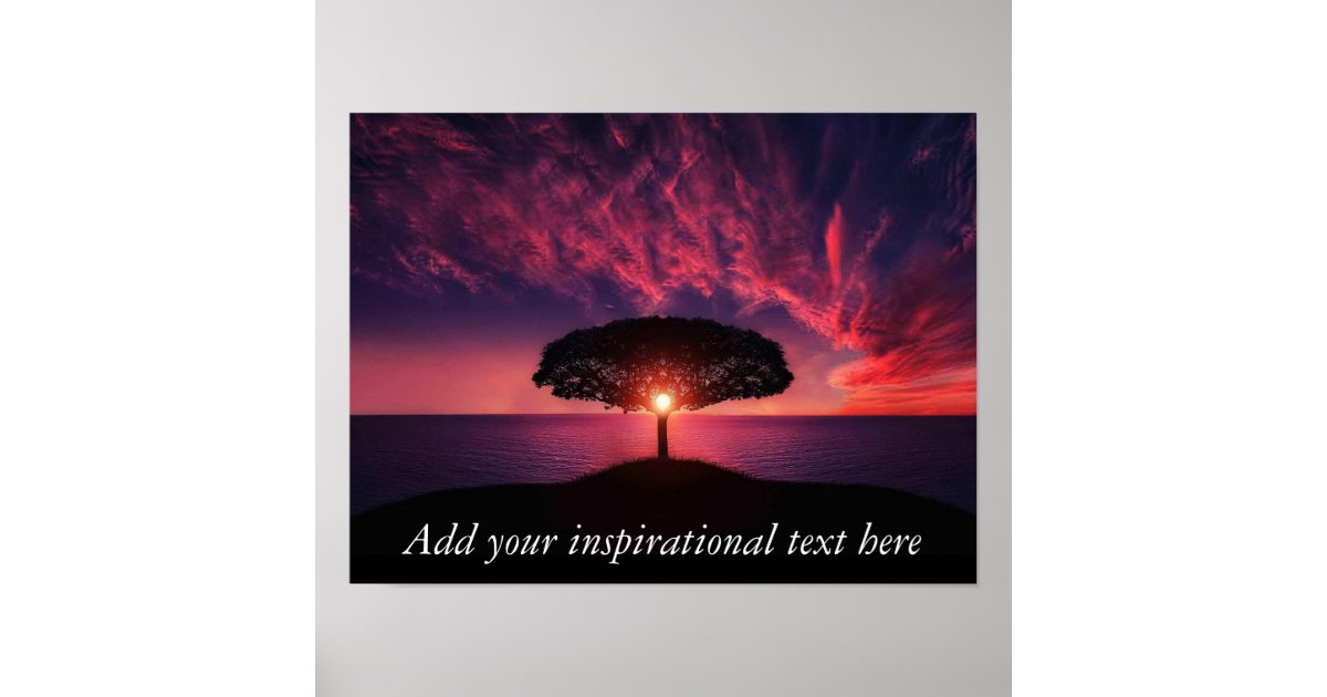 Create your own Motivational/Inspirational Quote P Poster | Zazzle