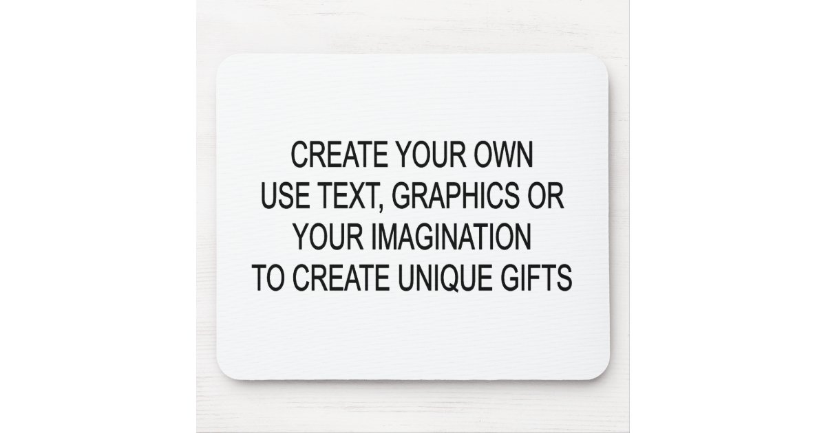 Create Your own Mousemats Mouse Pad | Zazzle