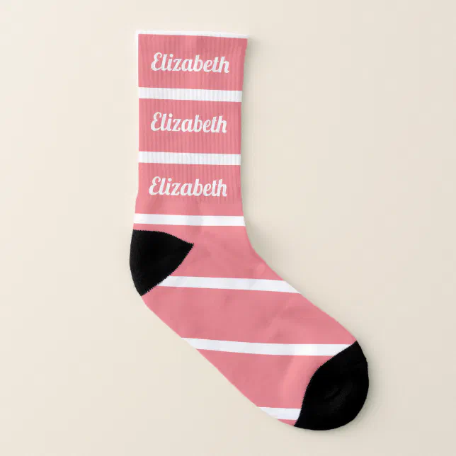 Create Your Own Name Girls Socks | Zazzle