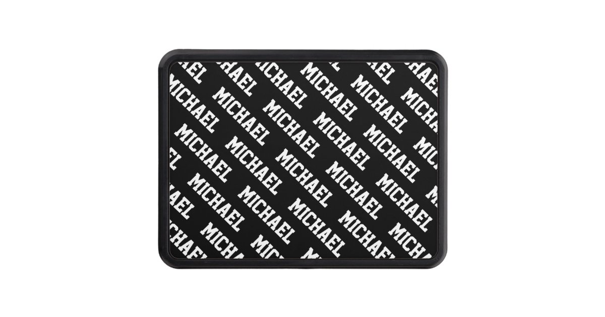 Create Your Own Name Personalized Hitch Cover | Zazzle