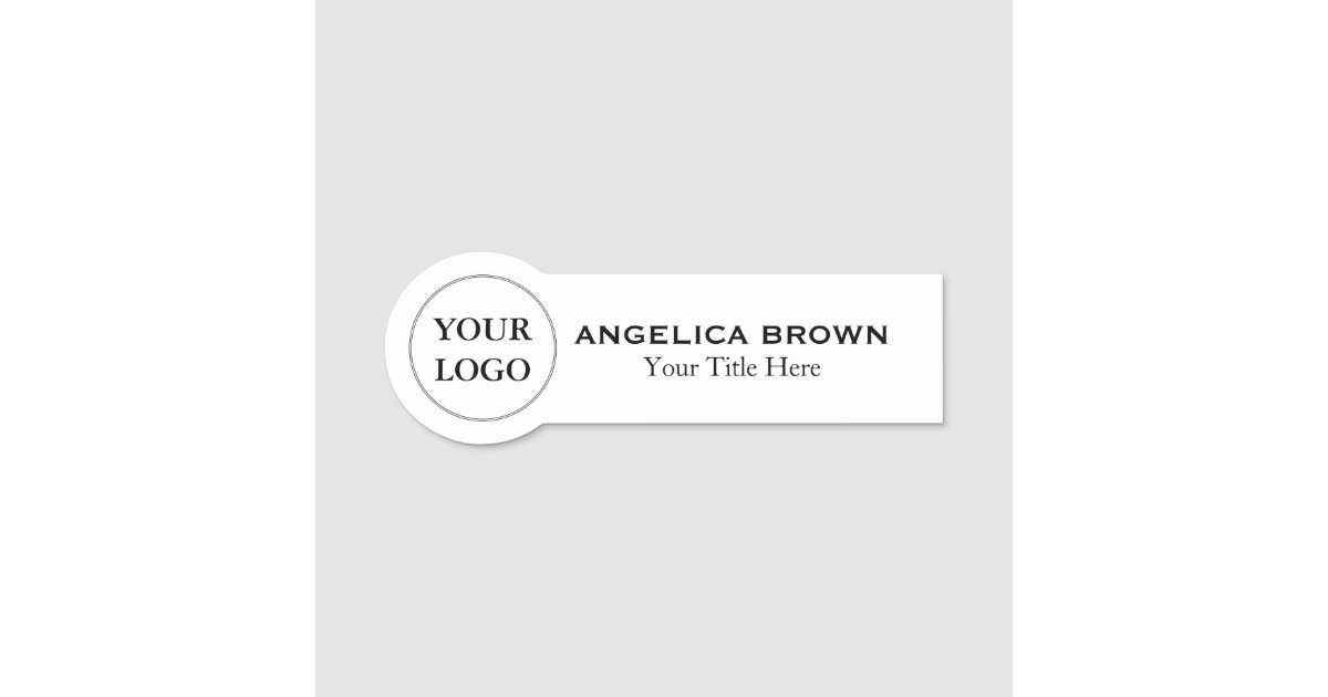 Create Your Own Name Tag | Zazzle