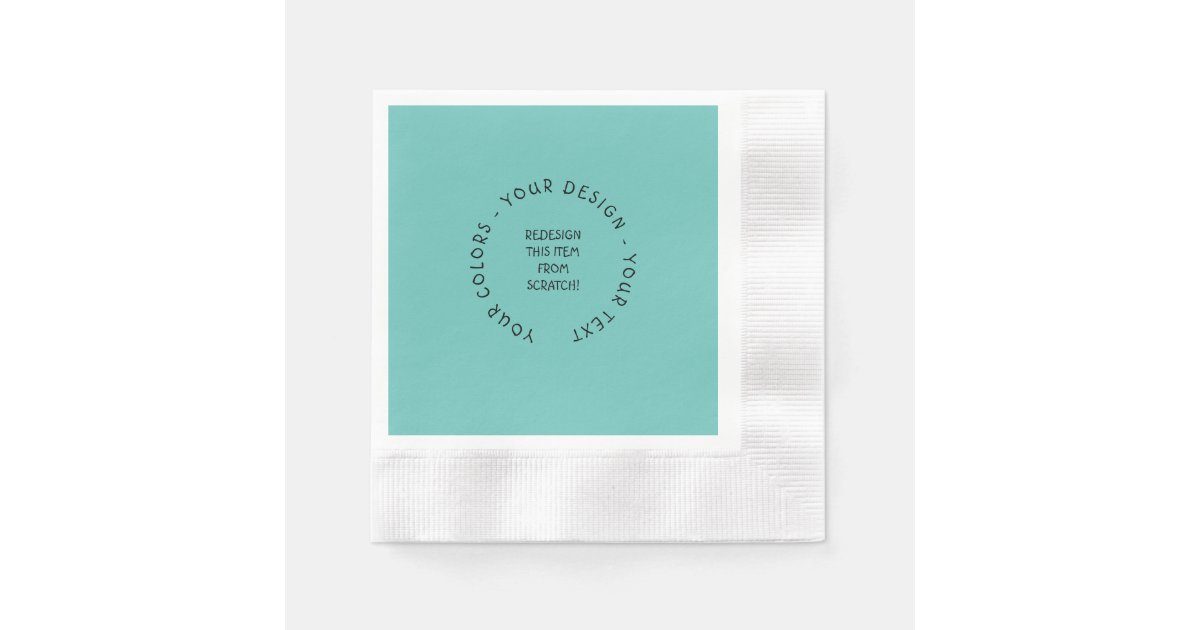 Create Your Own Napkins | Zazzle
