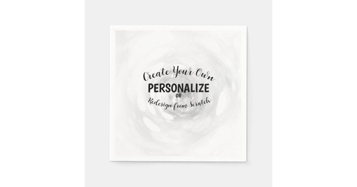 Create Your Own Napkins | Zazzle