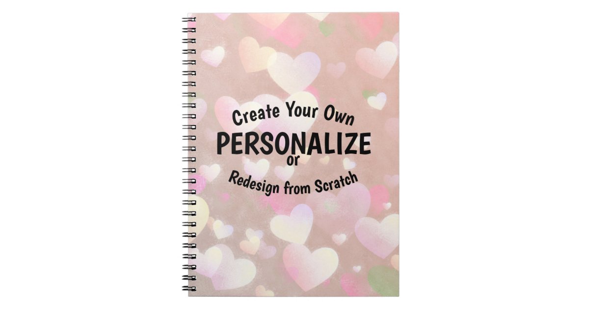 Create Your Own Notebook | Zazzle