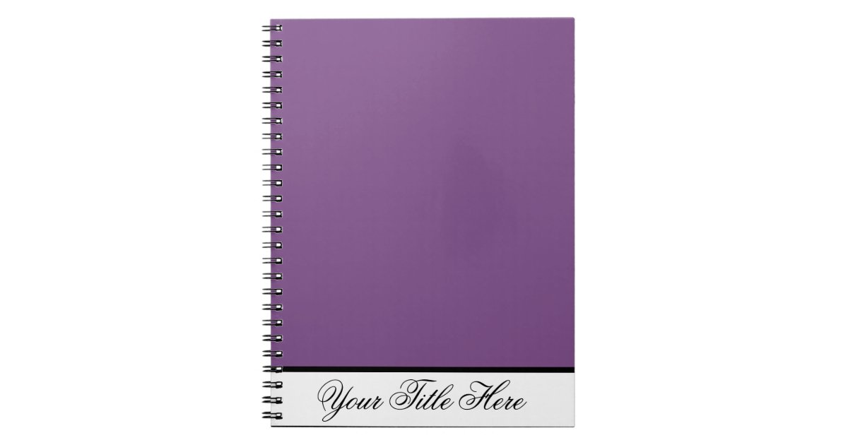 Create your own notebook, journal, agenda notebook | Zazzle