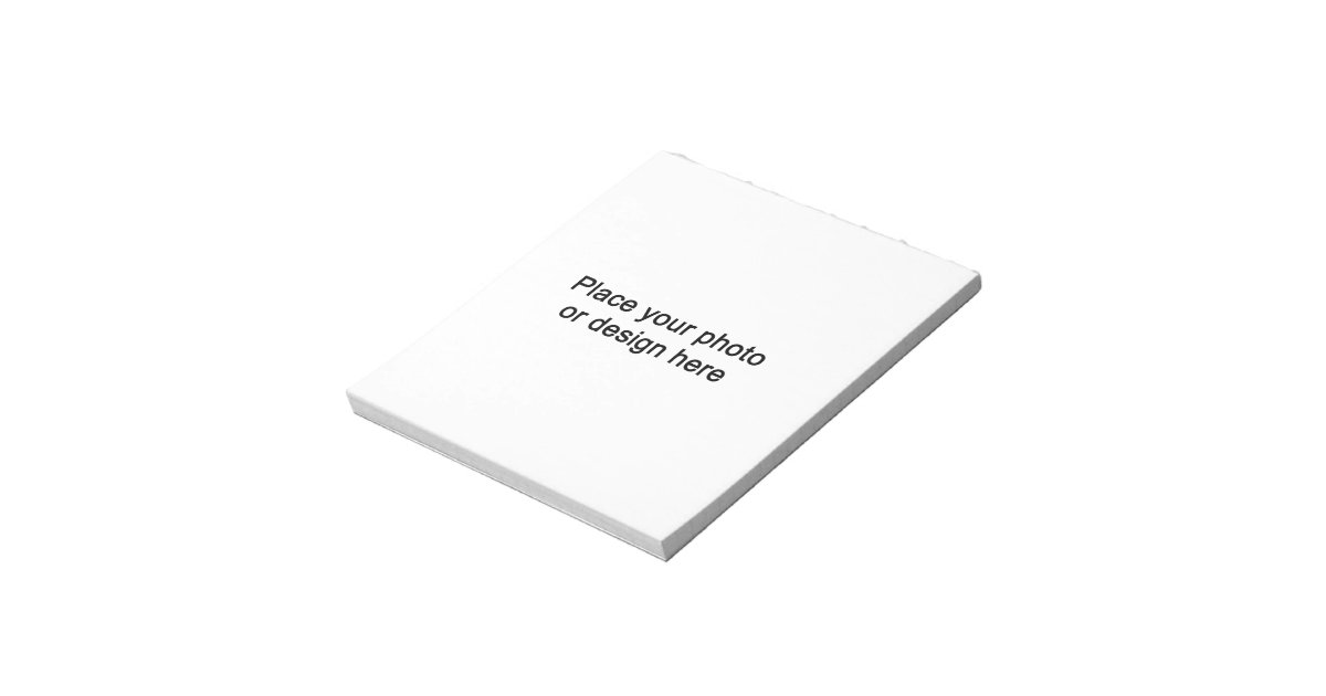 create your own notepad | Zazzle