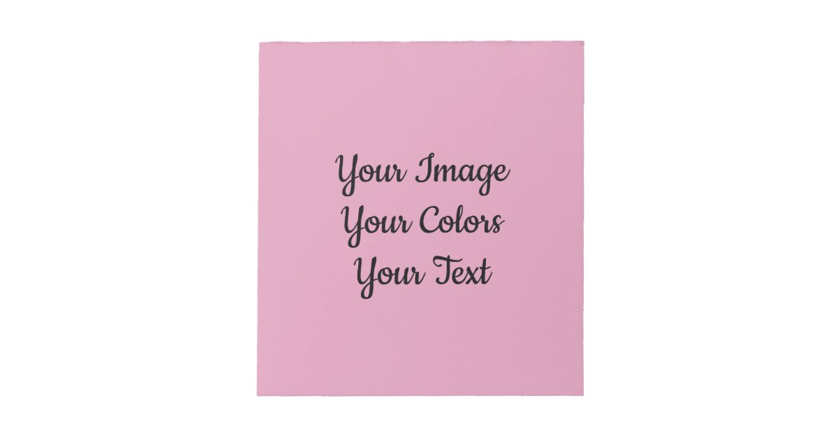 Create Your Own Notepad | Zazzle