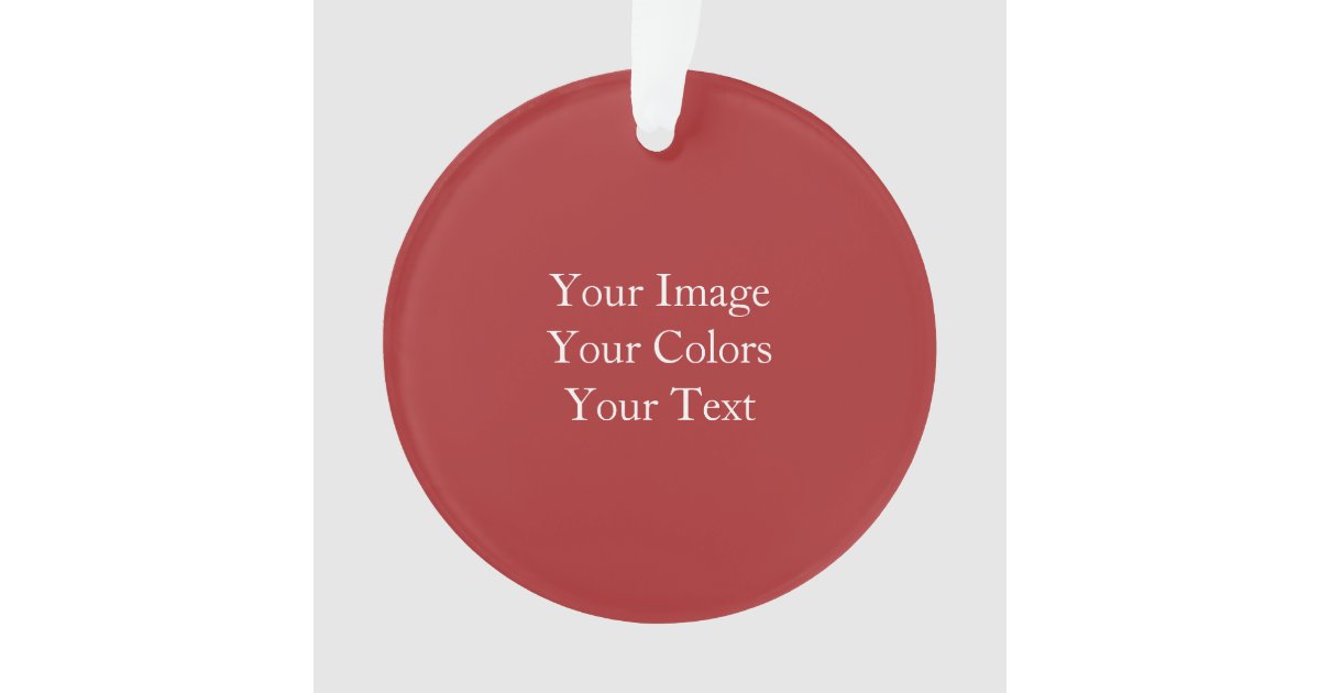 Create Your Own Ornament | Zazzle