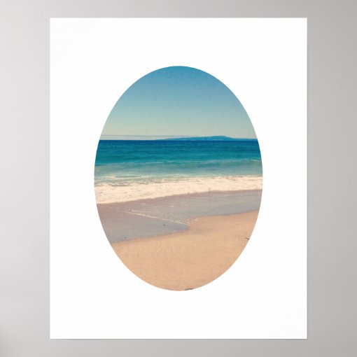 Create Your Own Oval Framed Photo Poster | Zazzle