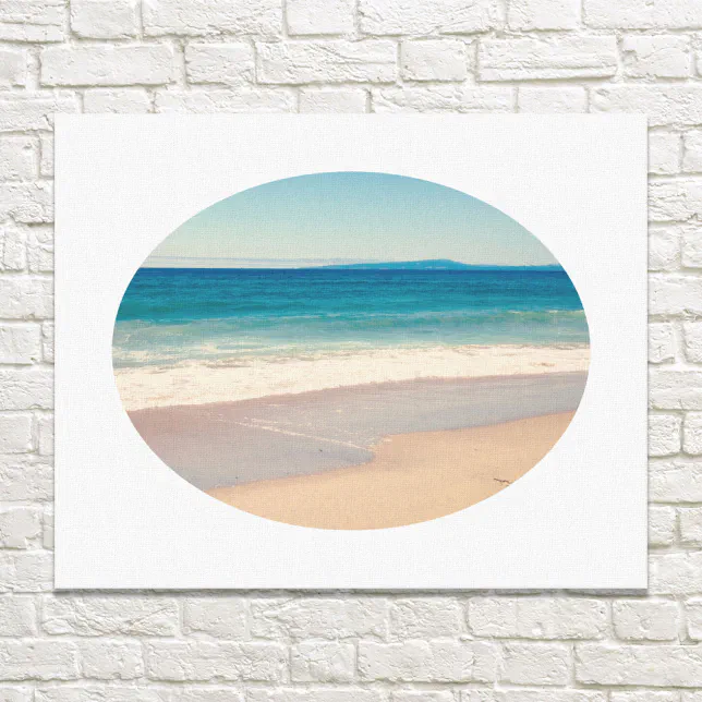 Create Your Own Oval Landscape Photo Canvas Print | Zazzle