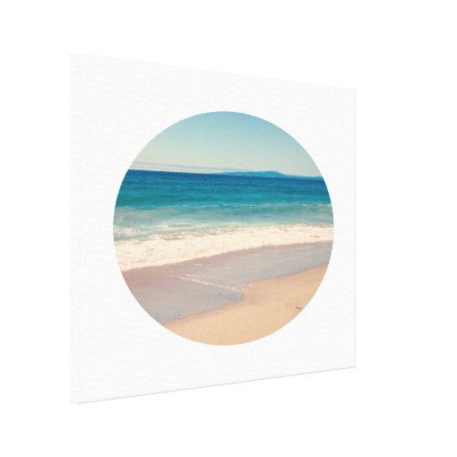 Create Your Own Oval Landscape Photo Canvas Print | Zazzle