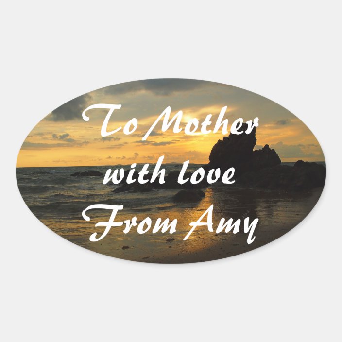 Create your own oval sticker | Zazzle.com