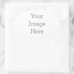 Create Your Own Oval Sticker | Zazzle