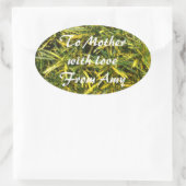 Create your own oval sticker | Zazzle