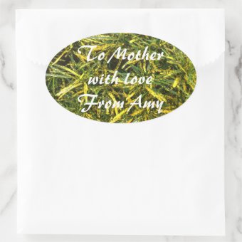 Create your own oval sticker | Zazzle