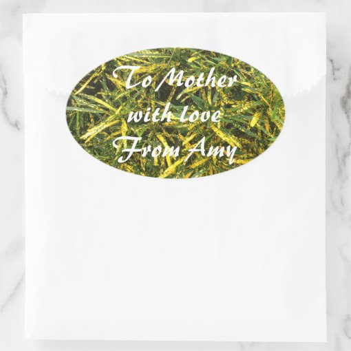 Create your own oval sticker | Zazzle