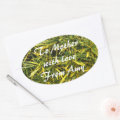 Create your own oval sticker | Zazzle