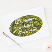 Create your own oval sticker | Zazzle
