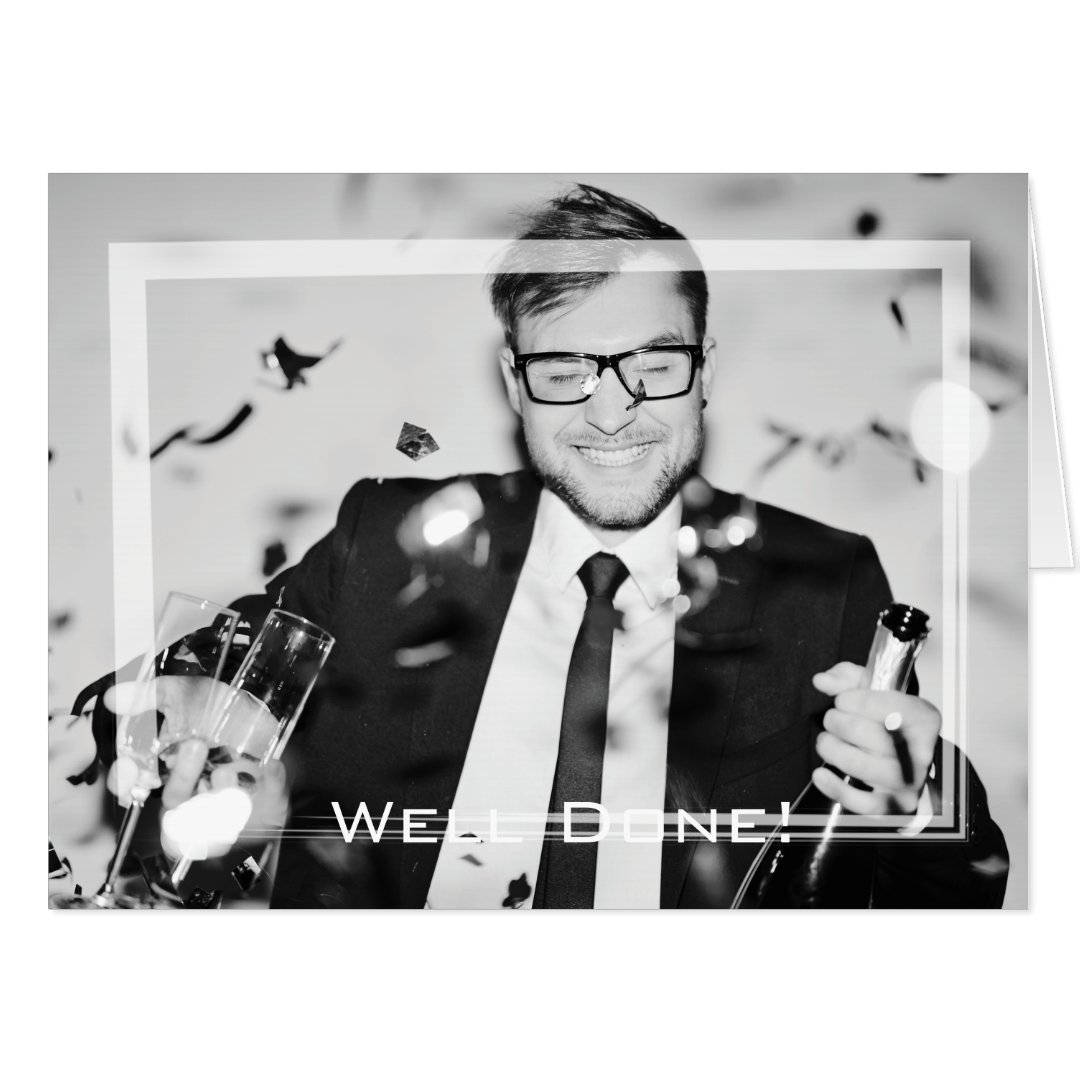 Create-Your-Own Oversized Photo Greeting Card | Zazzle