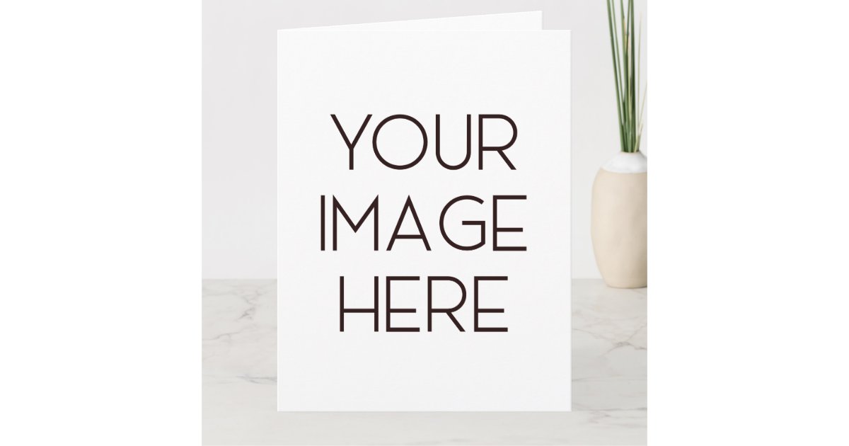 Create Your Own Paper Plate Card | Zazzle