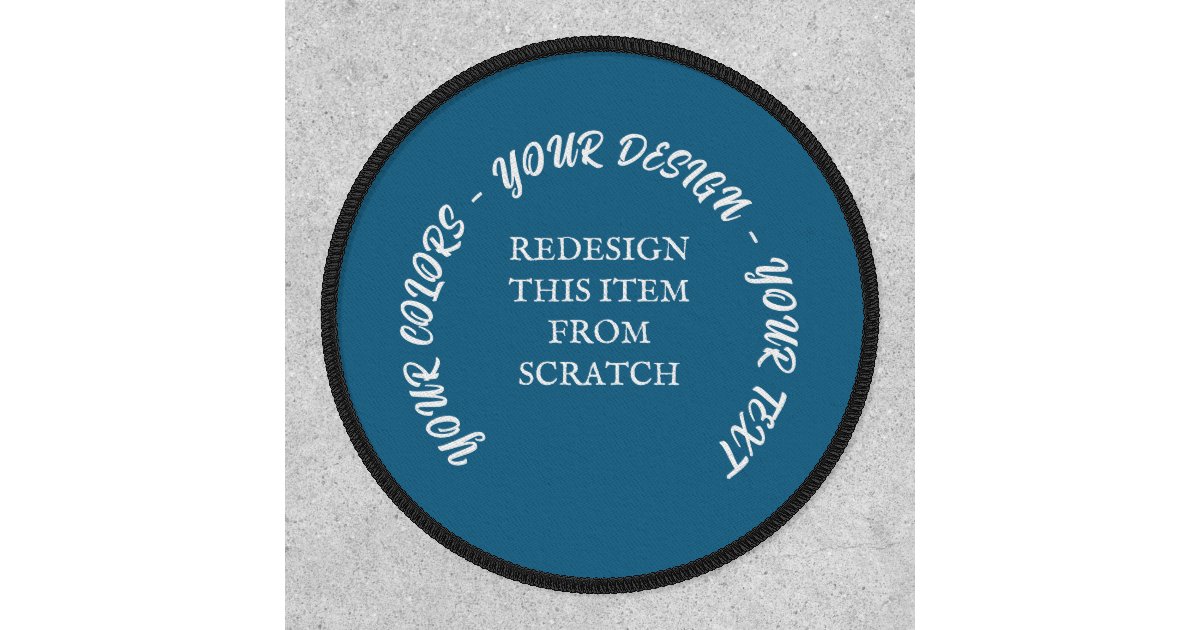 Create Your Own Patch | Zazzle