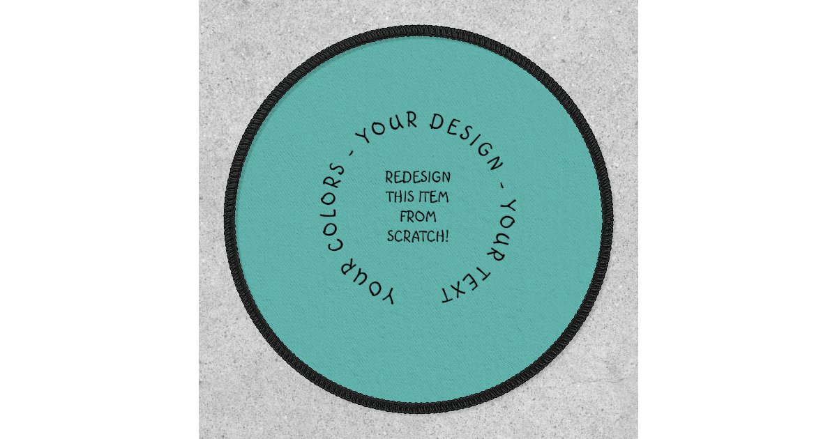 Create Your Own Patch | Zazzle
