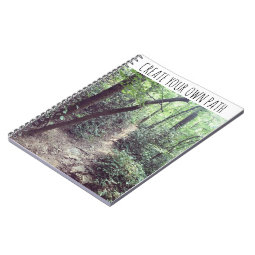 CREATE YOUR OWN PATH NOTEBOOK | Zazzle