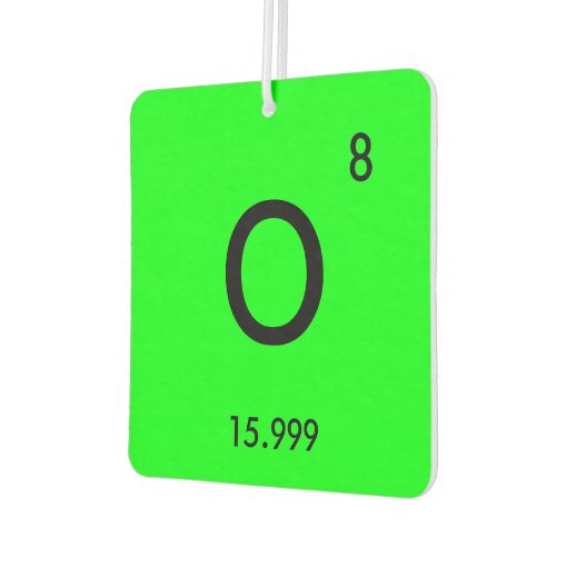 Create Your Own Periodic Table Element Symbol Air Freshener | Zazzle