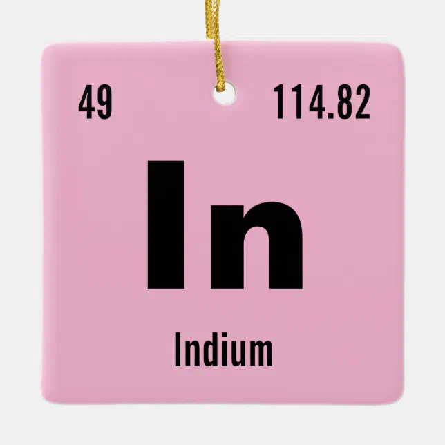 Create your own Periodic Table of the Elements Ceramic Ornament | Zazzle