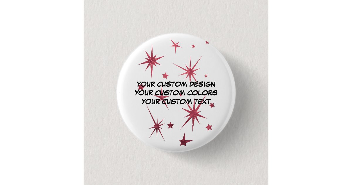 Create Your Own Personalized Button | Zazzle