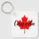 Create Your Own Personalized Canada Red Maple Leaf Keychain | Zazzle