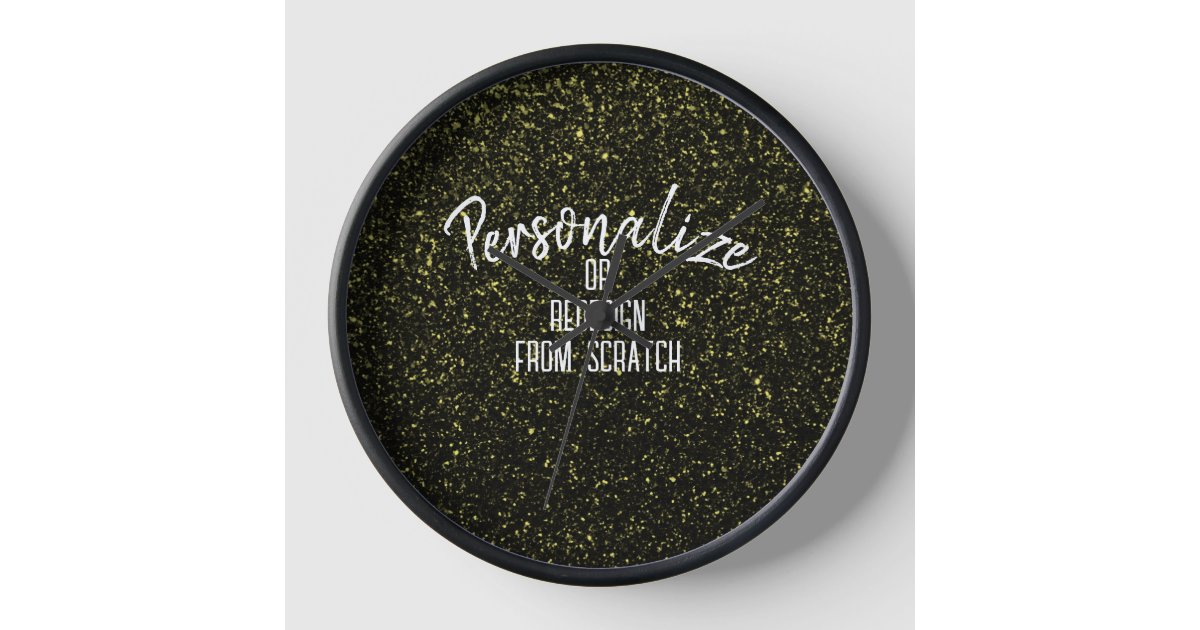 Create Your Own Personalized Custom Clock | Zazzle