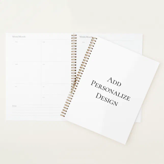 Create Your Own Personalized Custom Planner | Zazzle