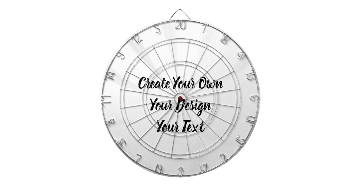 Create Your Own Personalized Dart Board | Zazzle